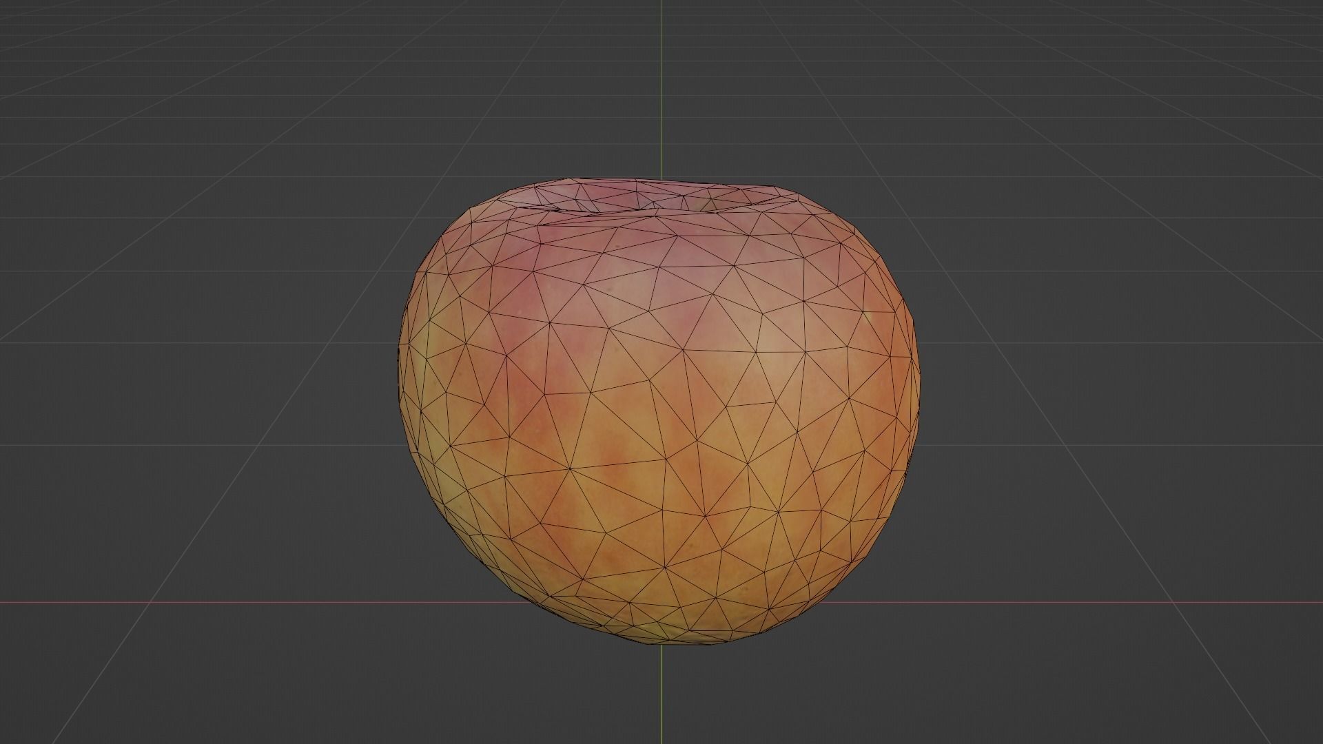 Red Apple 06 Blend 3D Model free 3D model | CGTrader