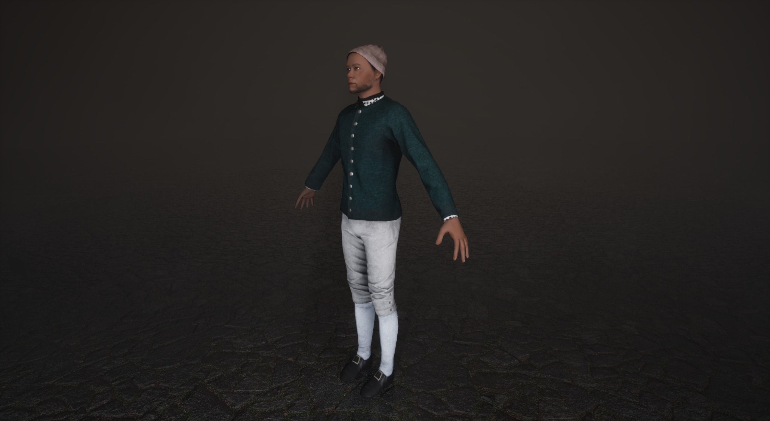 3D model Working Class Man VR / AR / low-poly | CGTrader