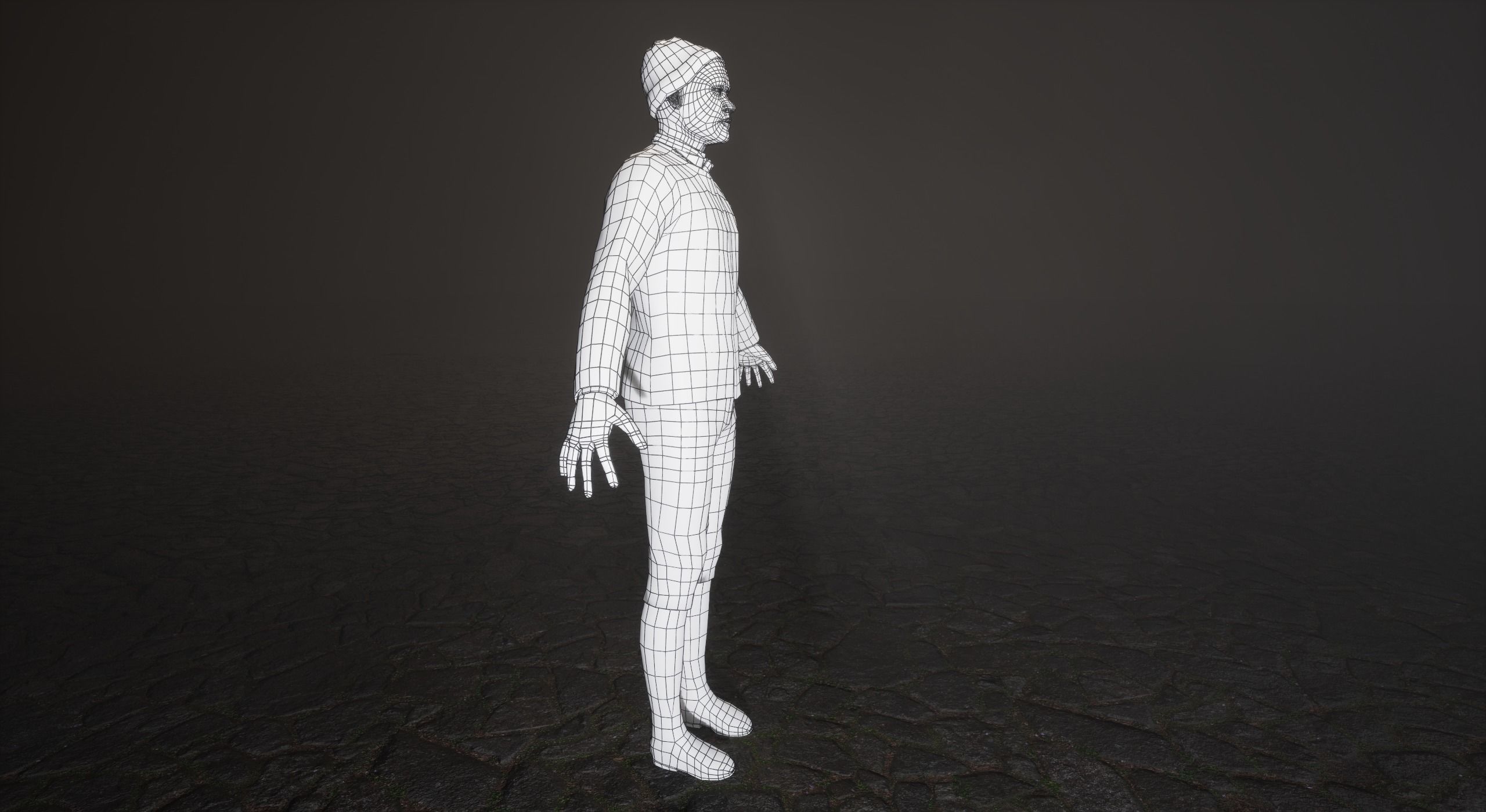 3D model Working Class Man VR / AR / low-poly | CGTrader