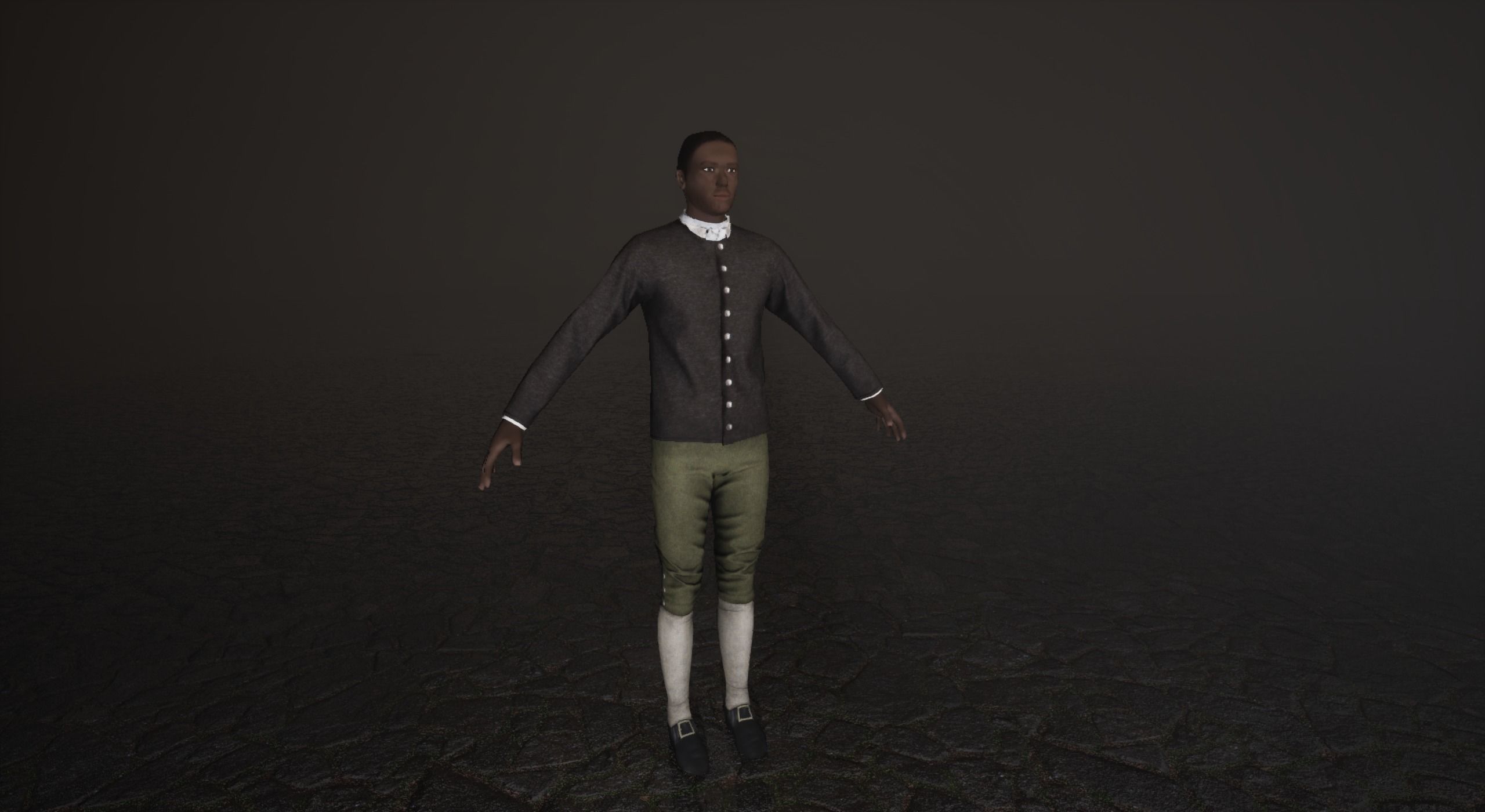 3D model Working Class Man VR / AR / low-poly | CGTrader