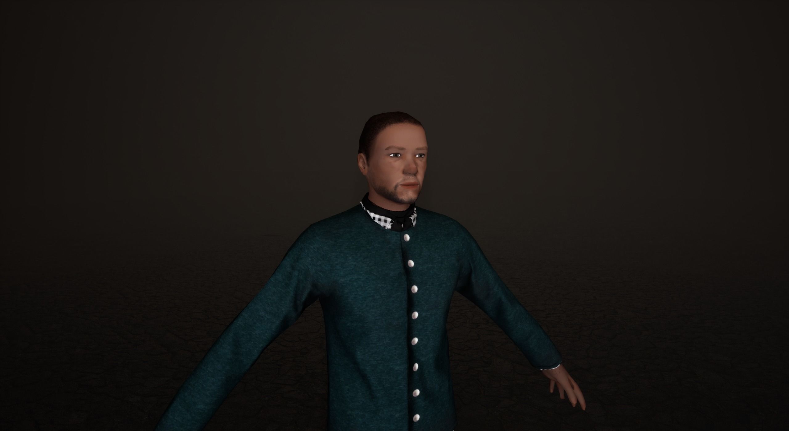 3D model Working Class Man VR / AR / low-poly | CGTrader