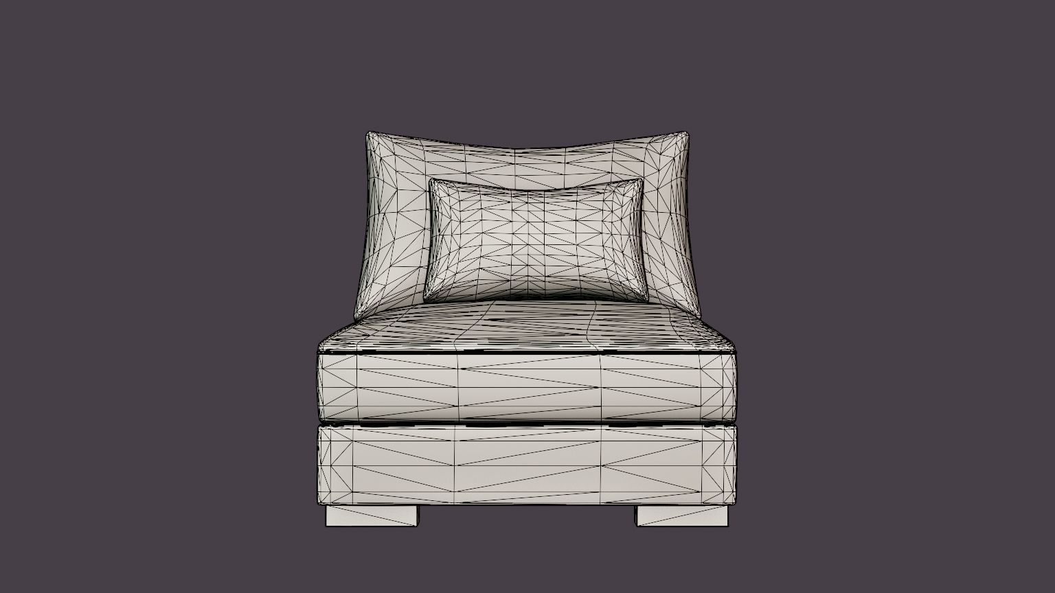 3D model Dubai Mid Module Velvet VR / AR / low-poly | CGTrader