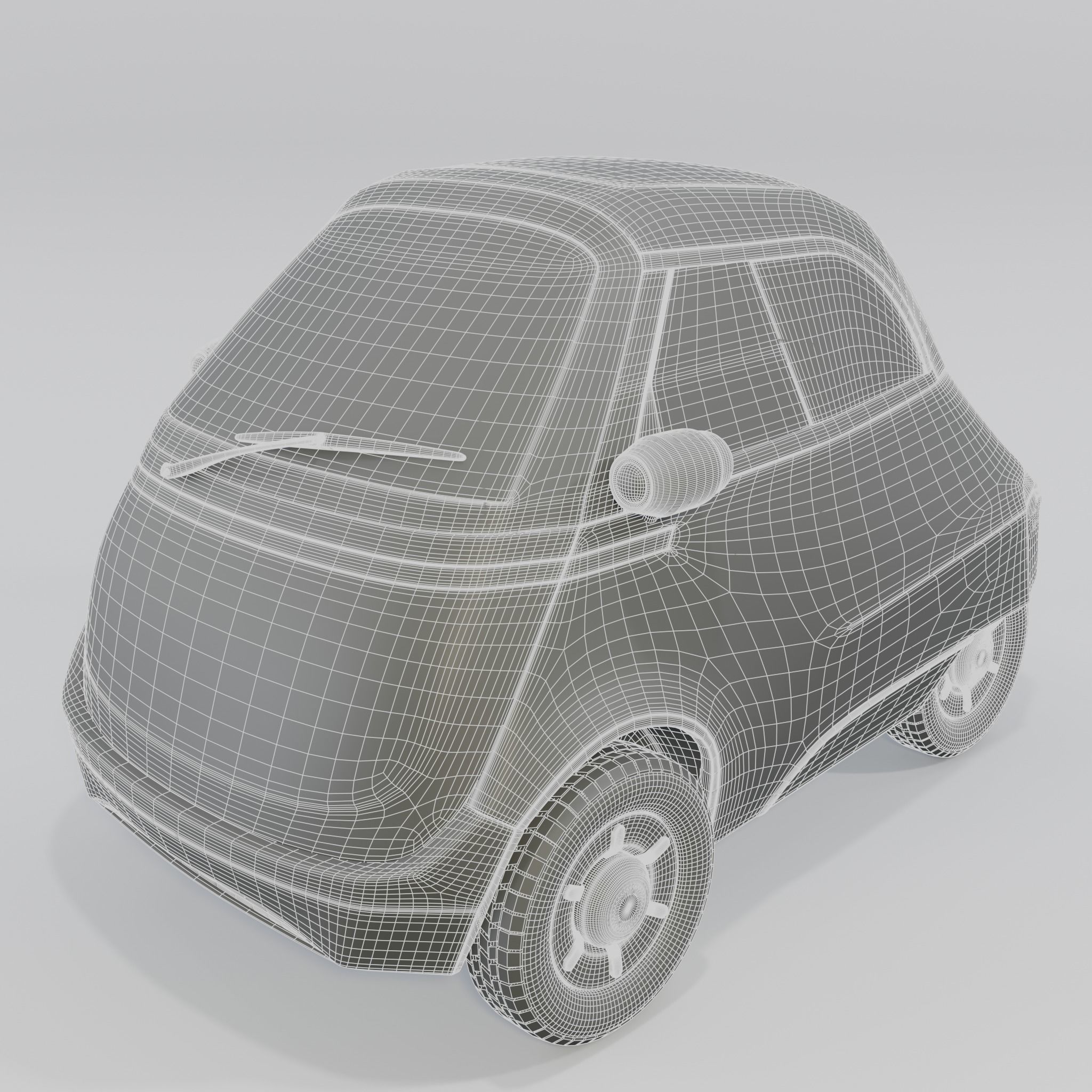 Microlino electric scooter car Gray 3D model | CGTrader