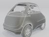Microlino electric scooter car Khaki 3D model | CGTrader