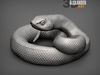 Hognose snakes 3D model 3D printable | CGTrader