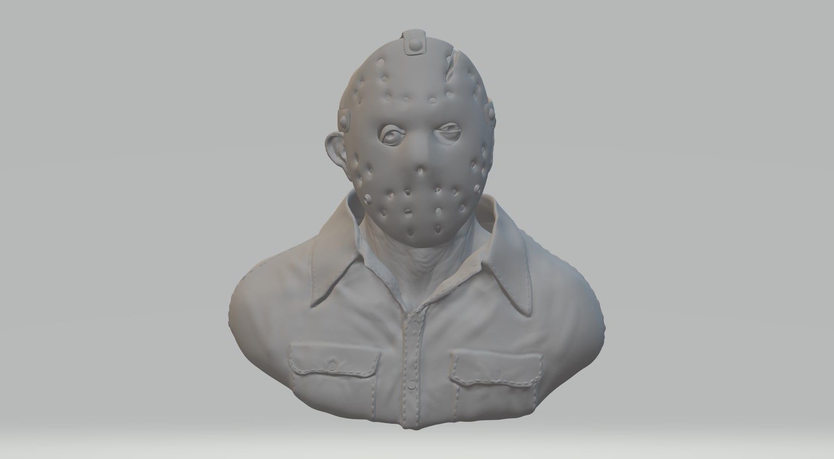 Jason Voorhees the Friday the 13th 3D model 3D printable | CGTrader