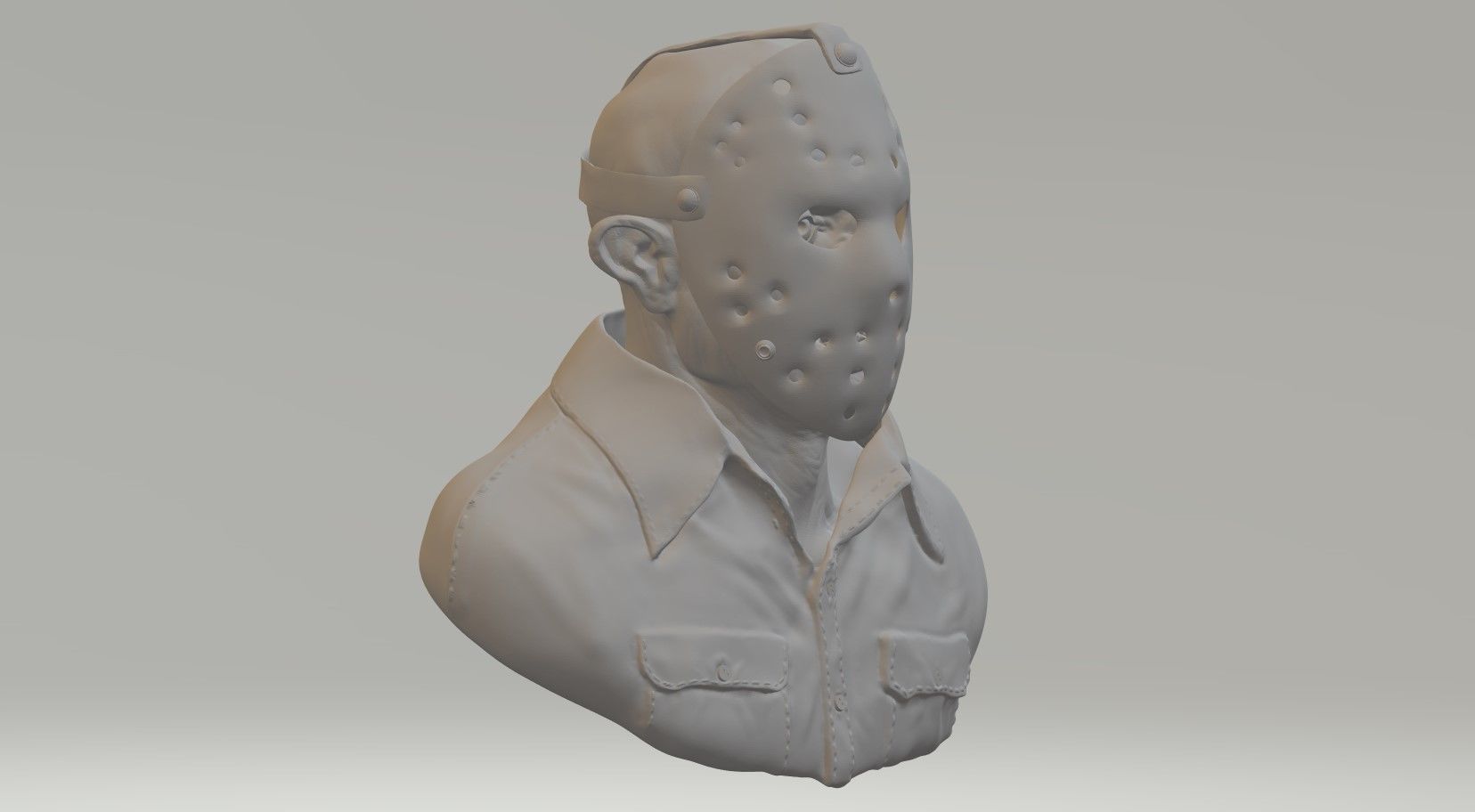 Jason Voorhees the Friday the 13th 3D model 3D printable | CGTrader