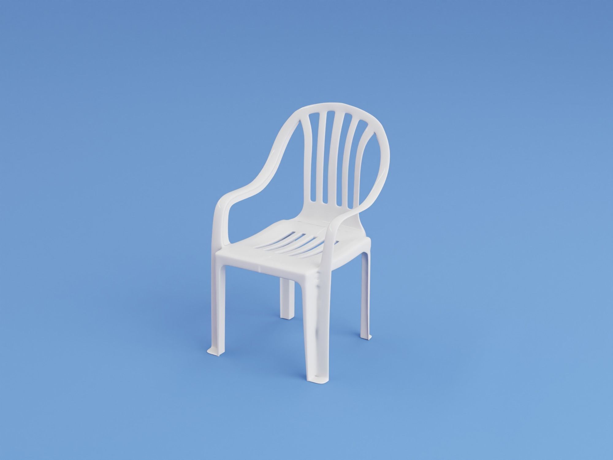 Lowpoly furnitures - chairs set 25 models free VR / AR / low-poly 3D ...
