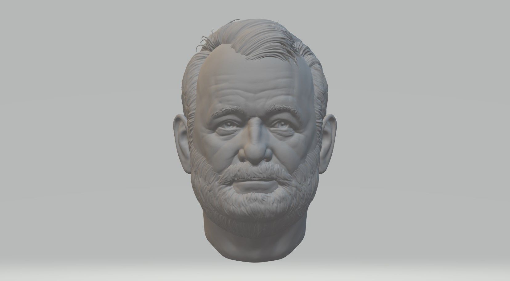 Head Bill Murray 3D model 3D printable | CGTrader