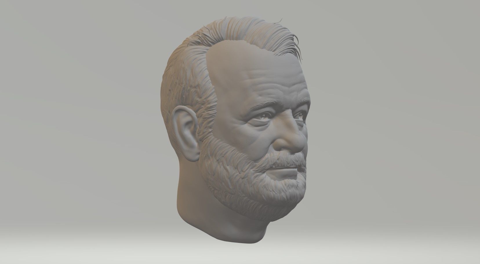 Head Bill Murray 3D model 3D printable | CGTrader
