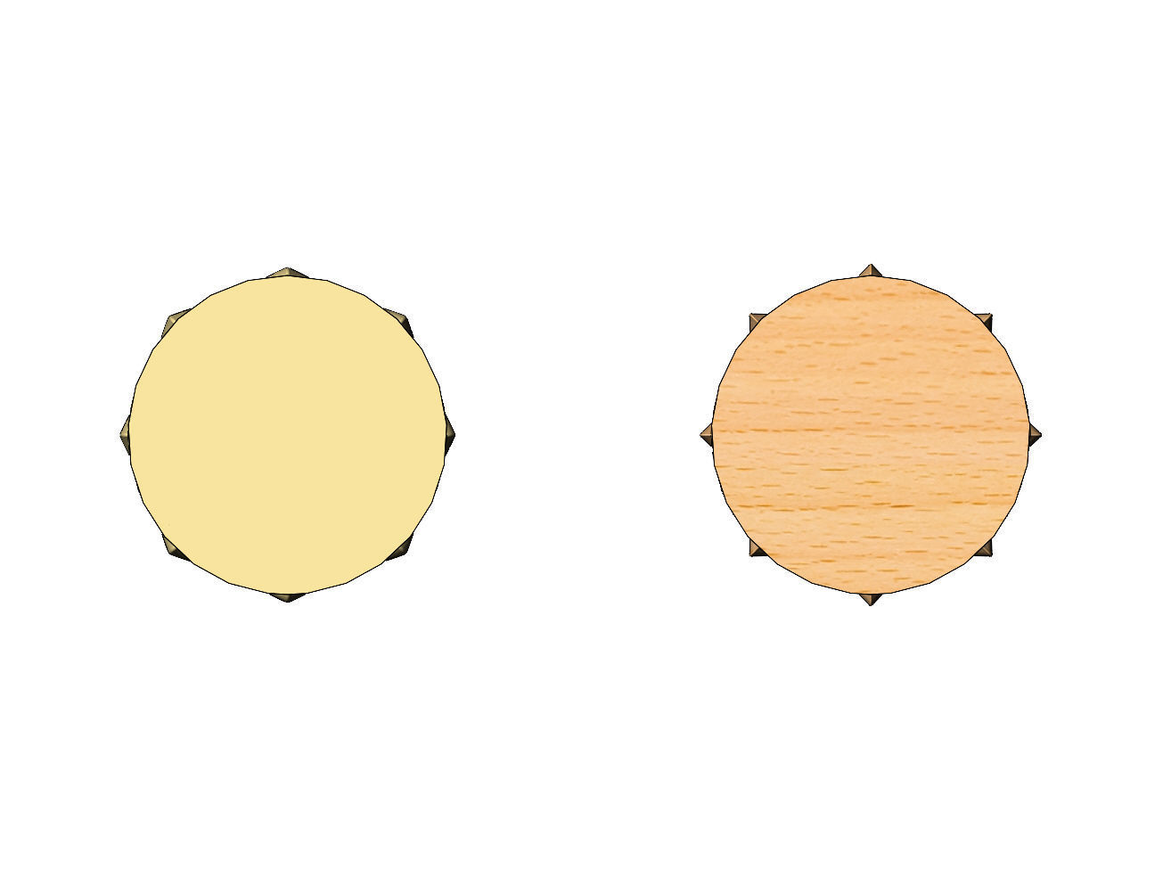 Round fluted lotus flower bead leg relief 3D model 3D printable | CGTrader