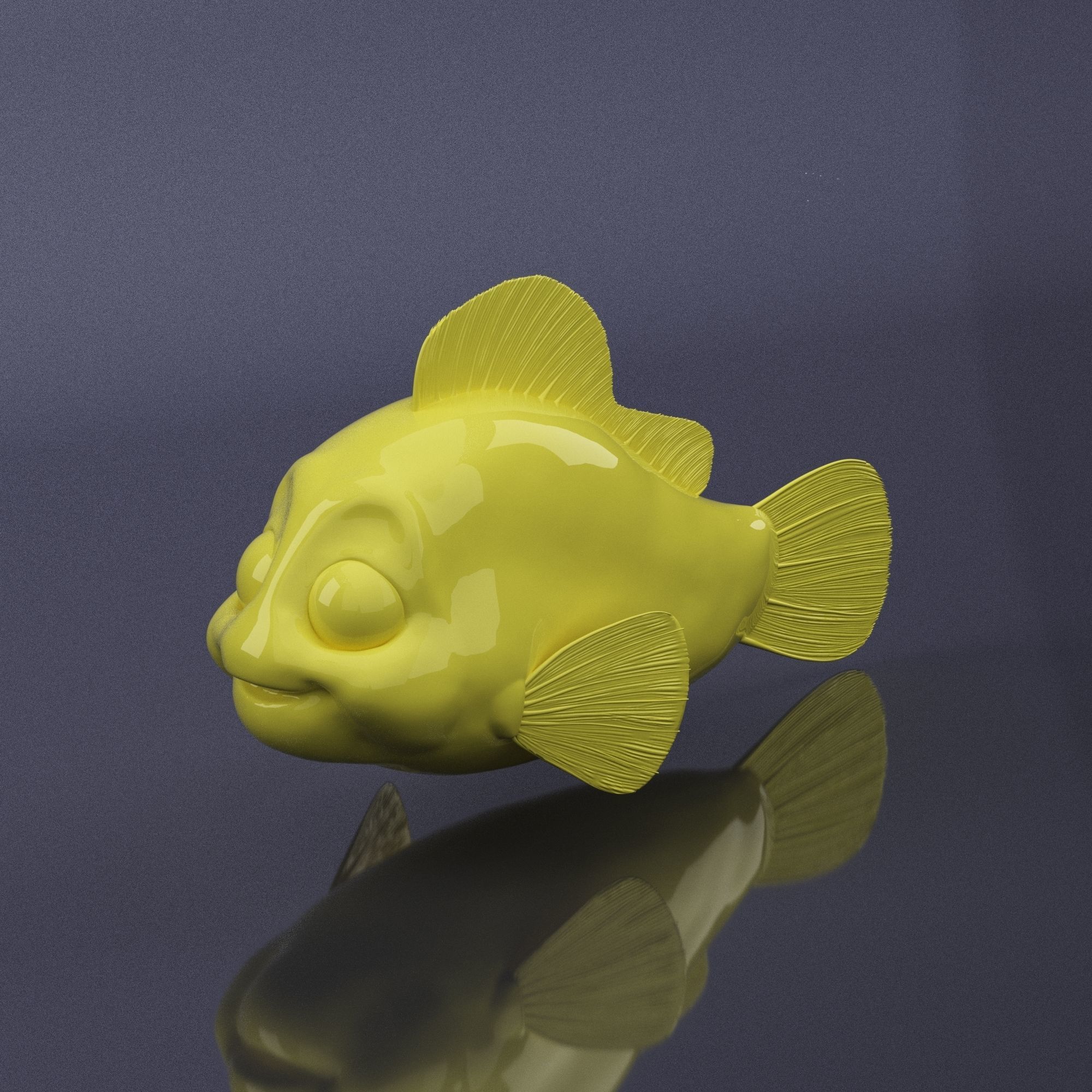 S00058 Nemo Fish 3dp 3D model 3D printable | CGTrader