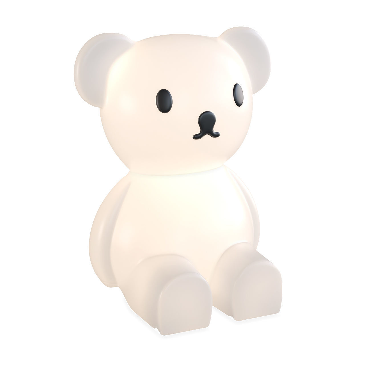 Bear night light 3D model | CGTrader
