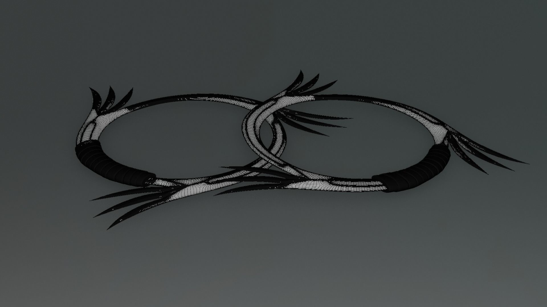 Double chakrams 3Dmodel 3D model | CGTrader