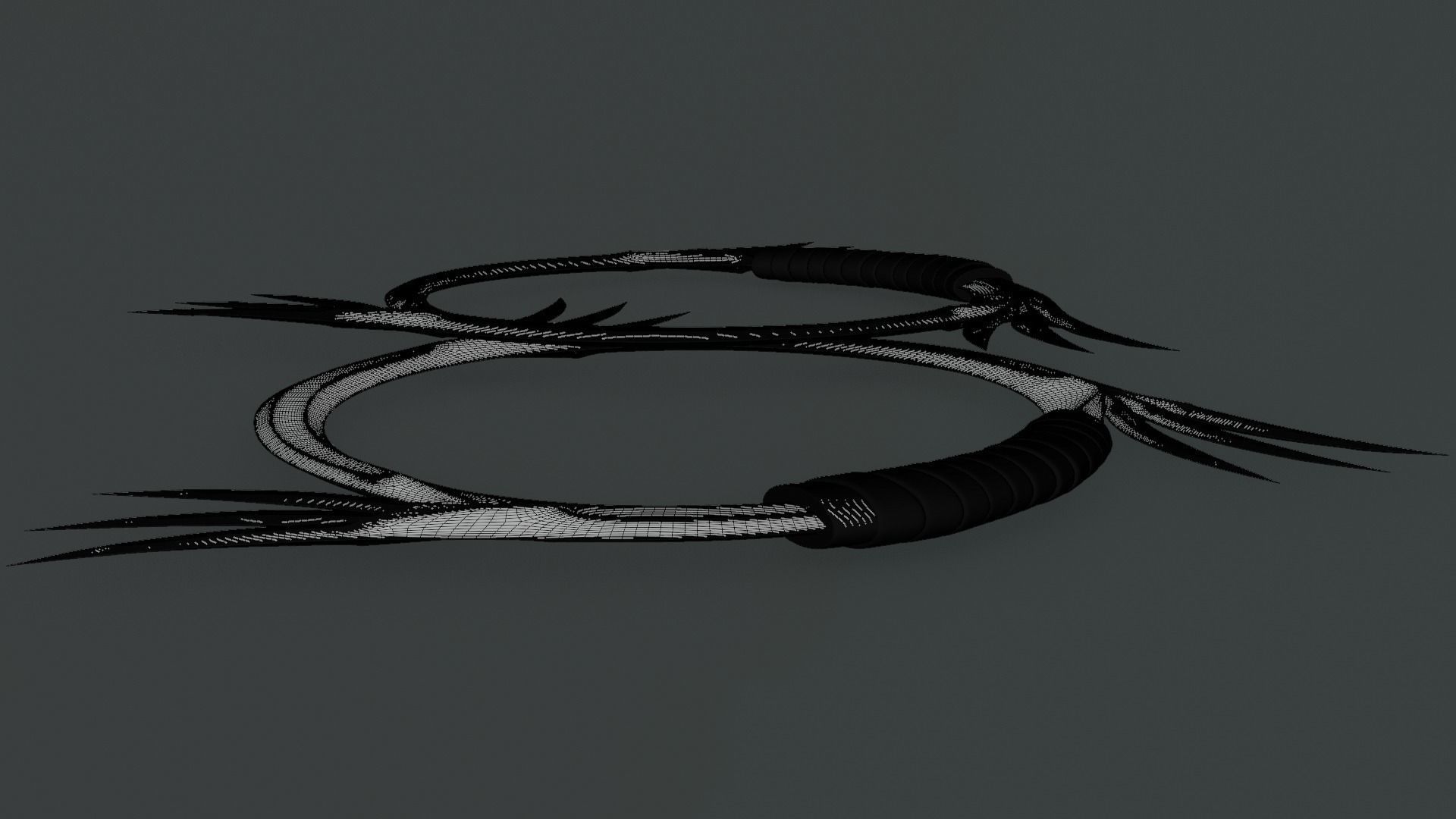 Double chakrams 3Dmodel 3D model | CGTrader