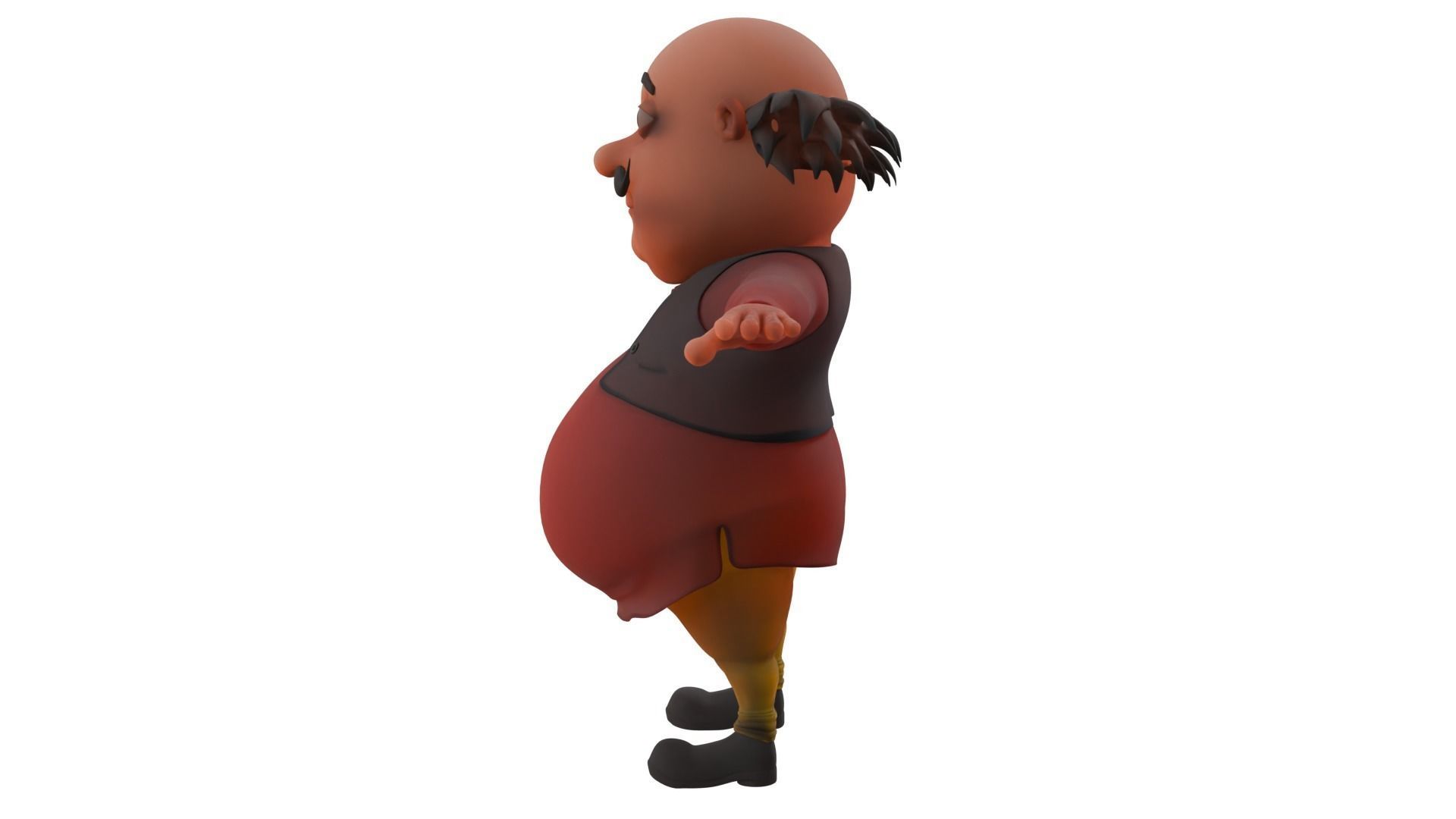 Motu Patlu 3D model | CGTrader