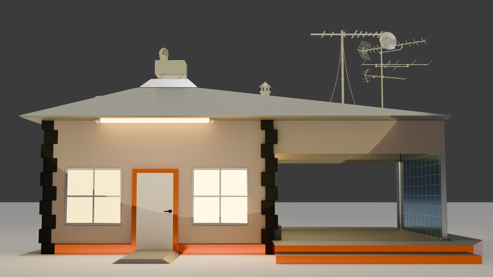 Mini Casa autosustentable 3D model | CGTrader