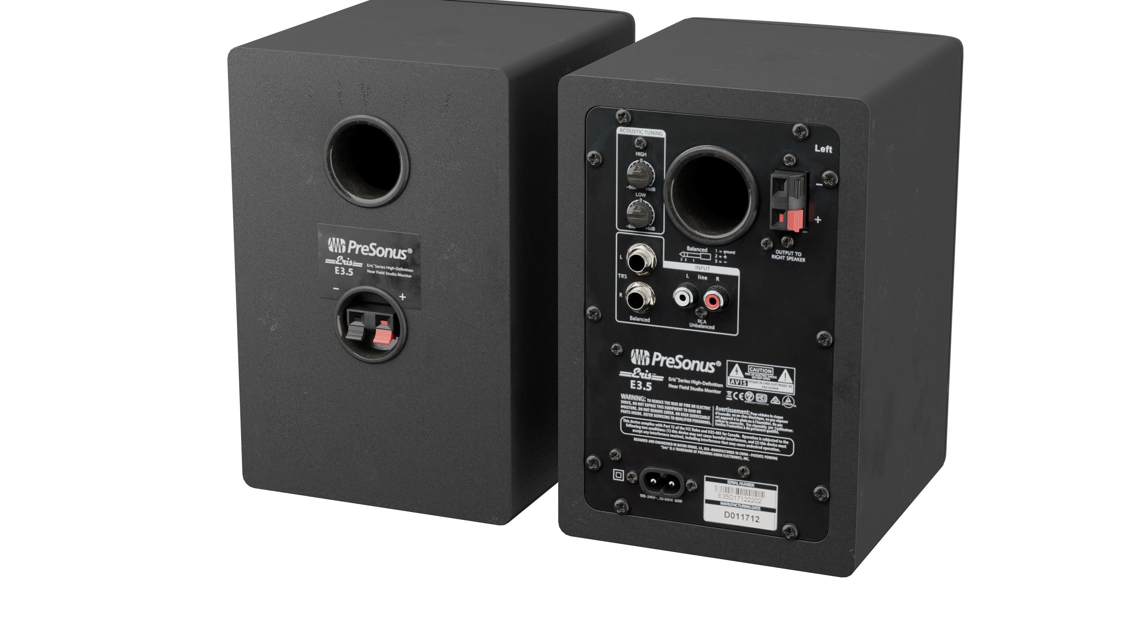 Studio Monitor Speakers 3D model | CGTrader