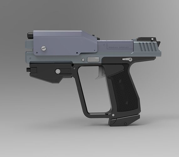 HALO M6G Magnum 3D model | CGTrader