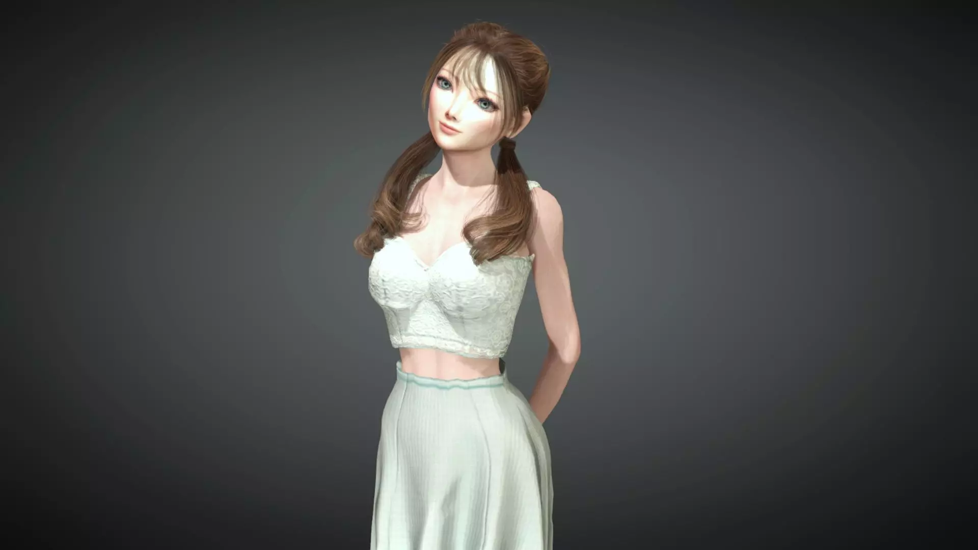 3D model Realistic Anime Girl VR / AR / low-poly | CGTrader