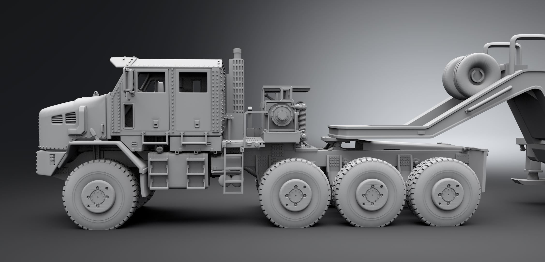 HET M1070 Scale model 3D model 3D printable | CGTrader