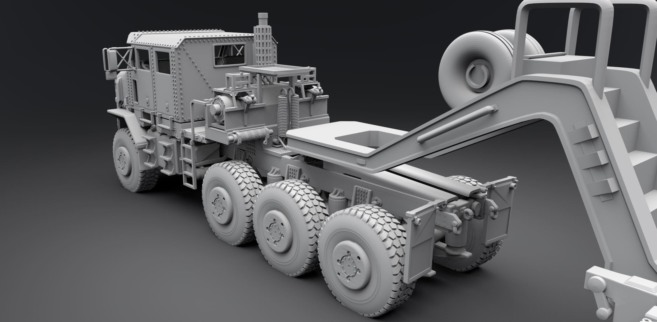 HET M1070 Scale model 3D model 3D printable | CGTrader