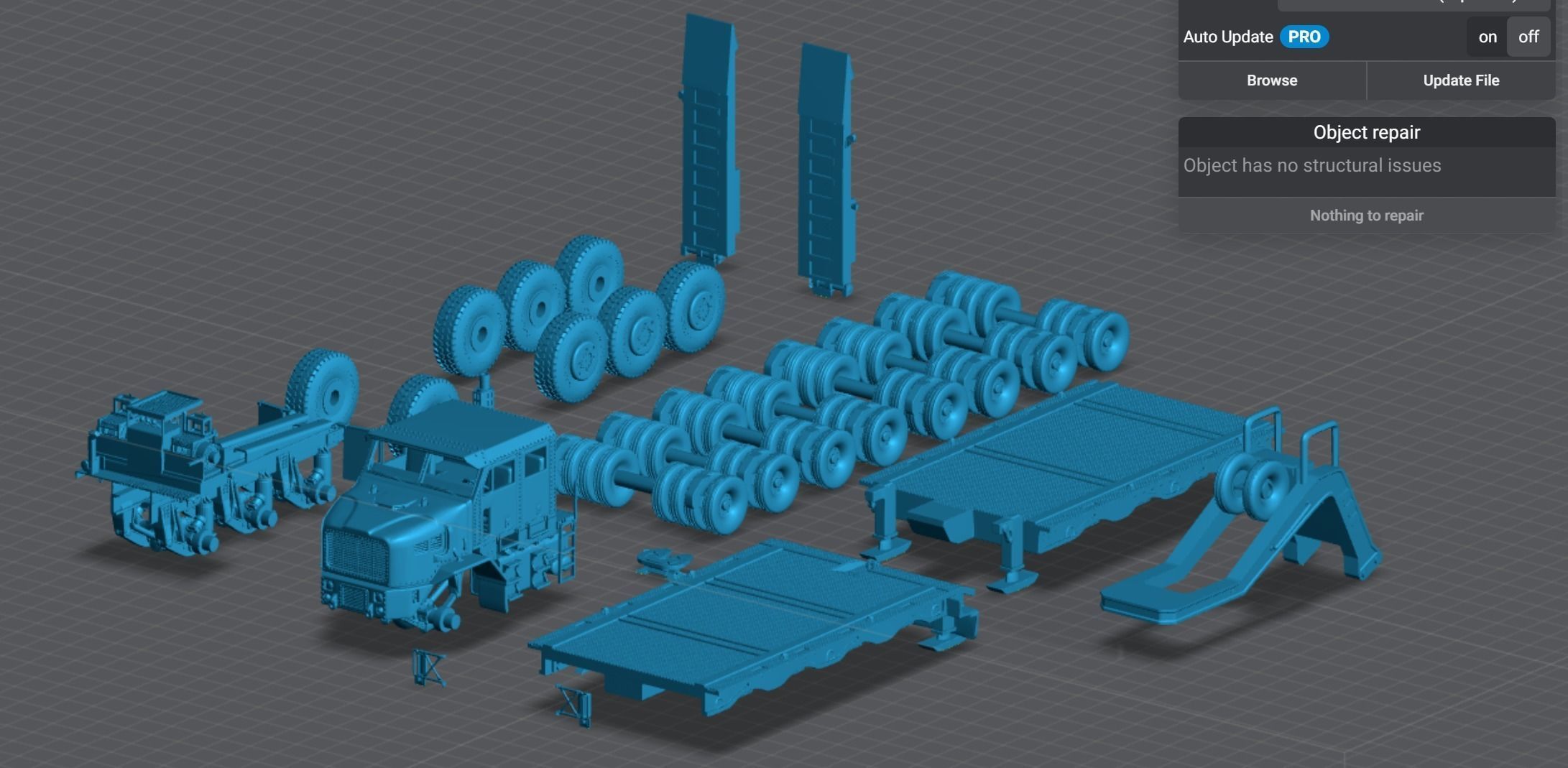 HET M1070 Scale model 3D model 3D printable | CGTrader