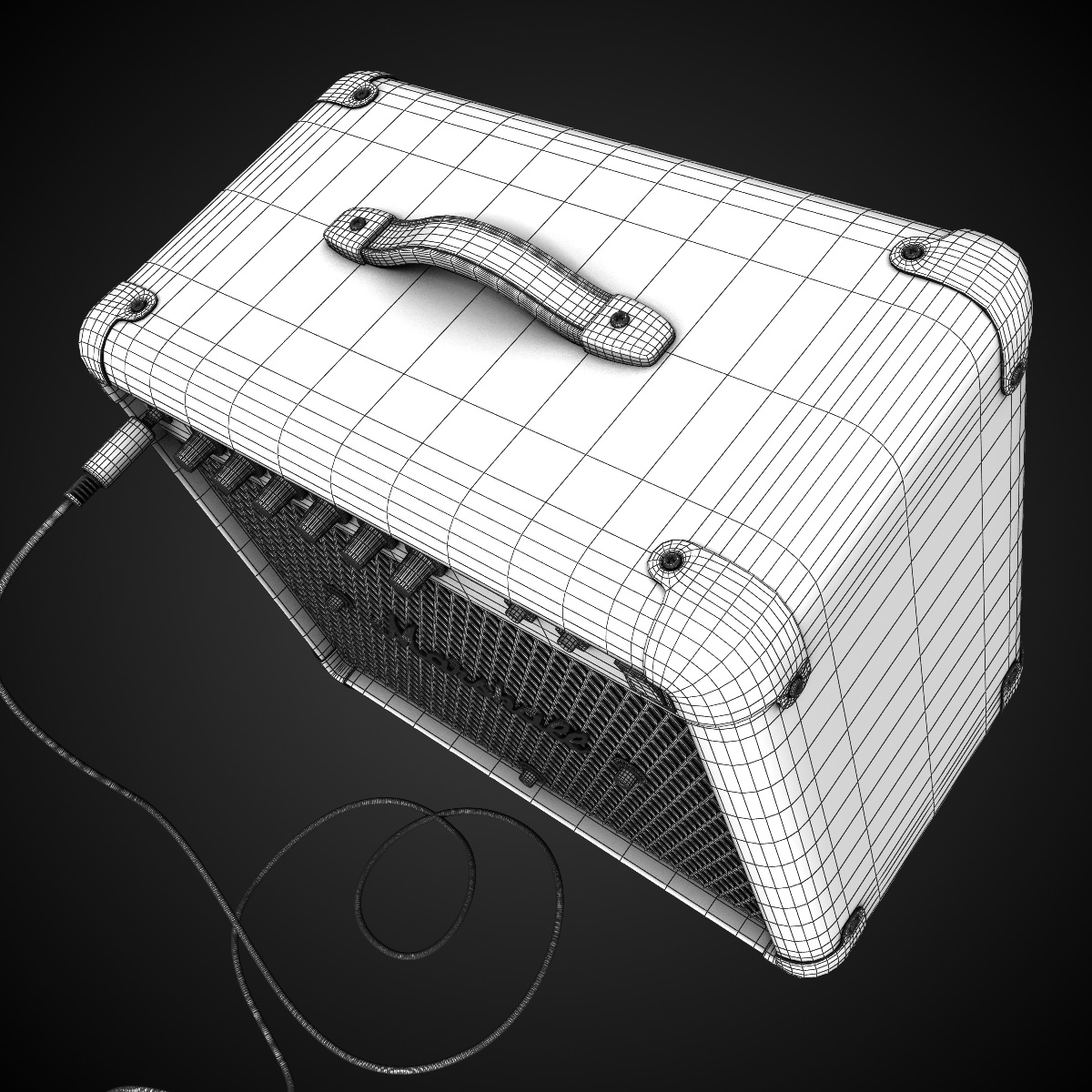 Guitar Amplifier 3D model | CGTrader