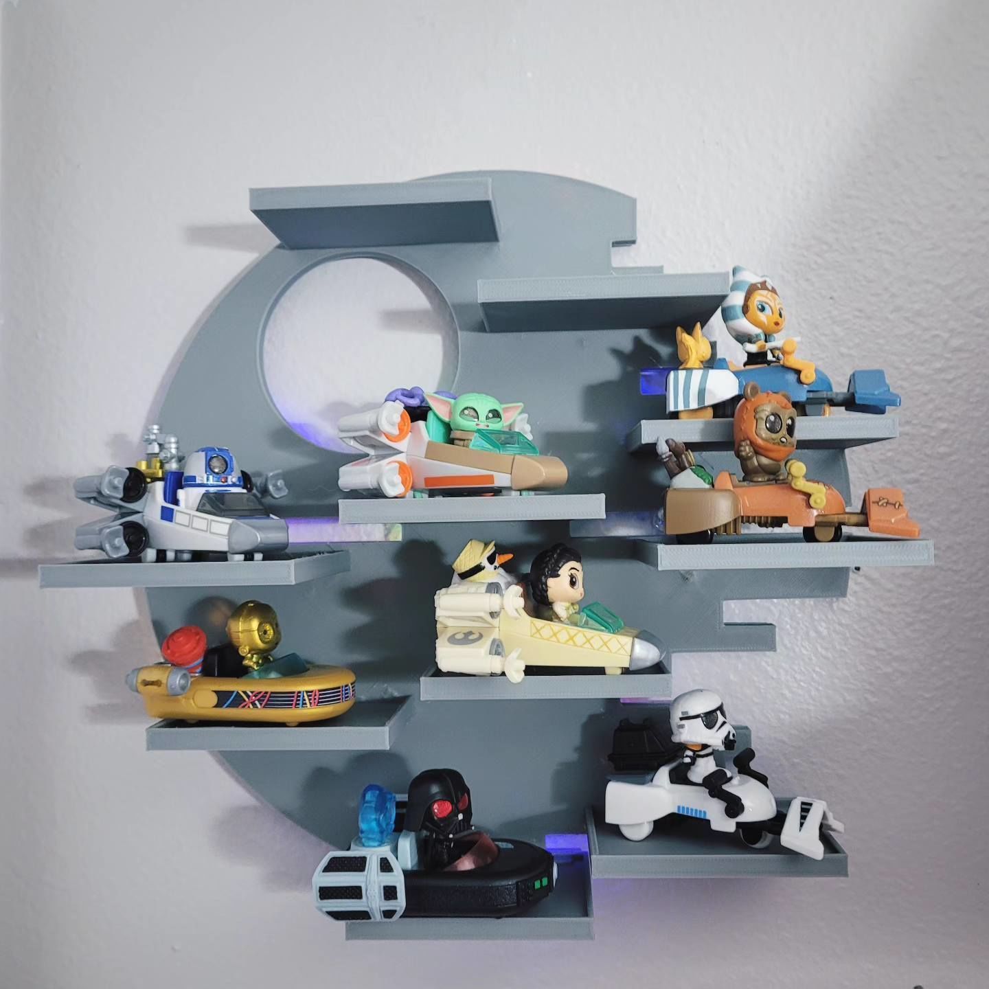 death star shaped cruiser shelf fits doorable cruisers 3D model | CGTrader