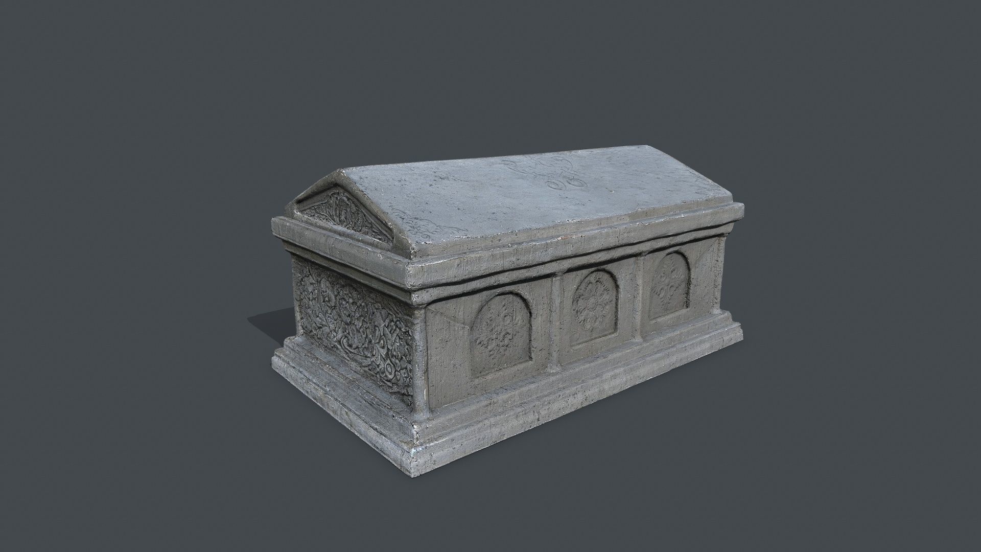3D model tomb 2 VR / AR / low-poly | CGTrader