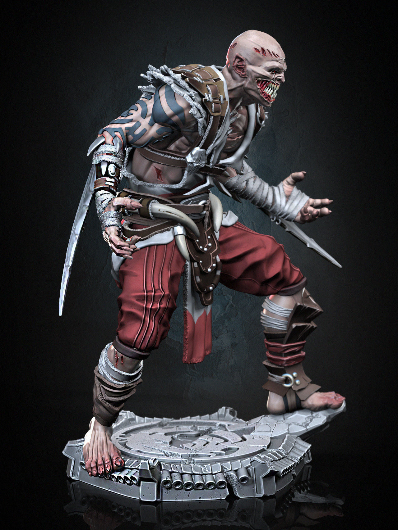 Baraka - Mortal Kombat 3D model 3D printable | CGTrader