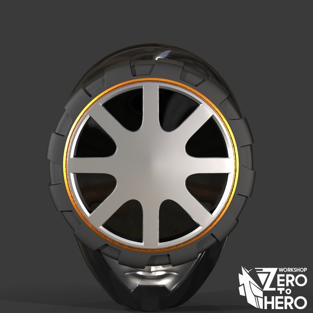 Super sentai Boonboomger Black Ranger Helmet 3D model 3D printable ...