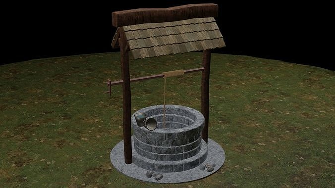 Water Well free 3D model | CGTrader