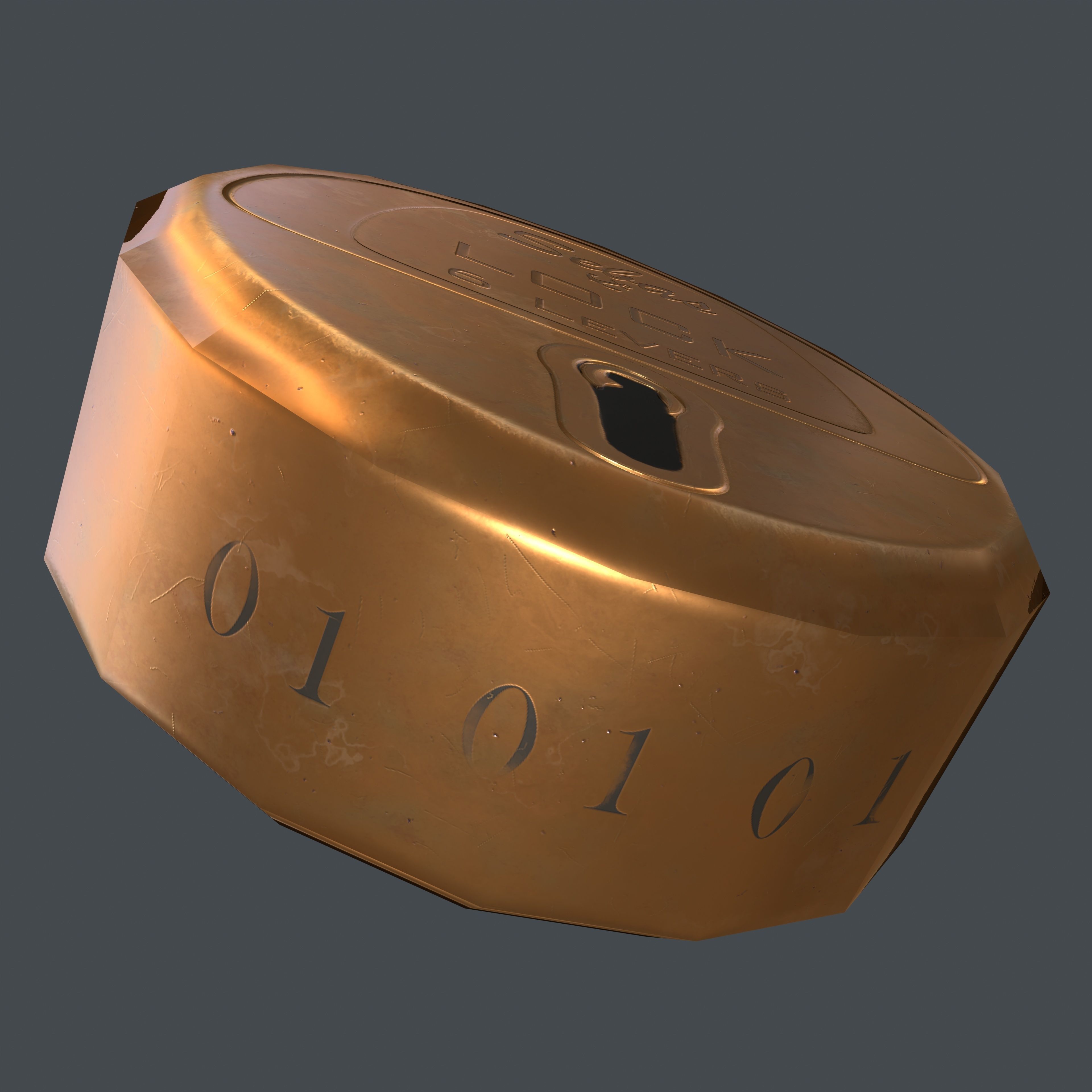 3D model Realistic Lock - PBR VR / AR / low-poly | CGTrader