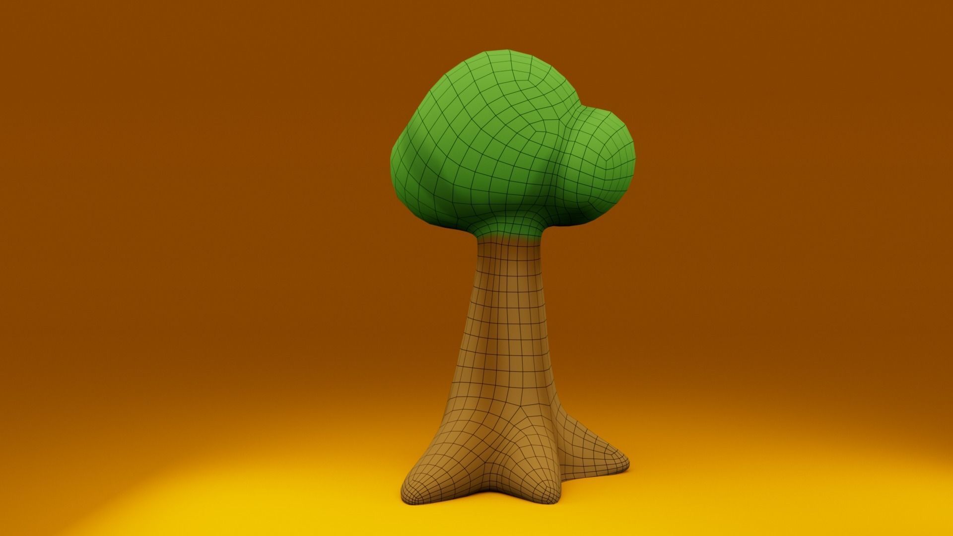 Stylized Tree Add a Touch of Natures Charm 3D model | CGTrader