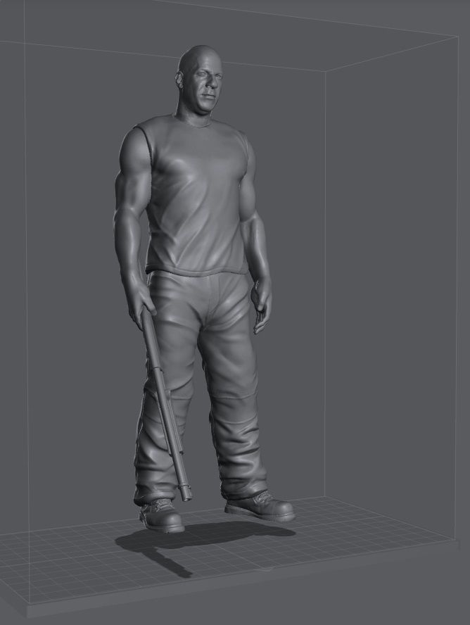 Dominic Toretto Vin Diesel Fast and Furious 3D model 3D printable ...