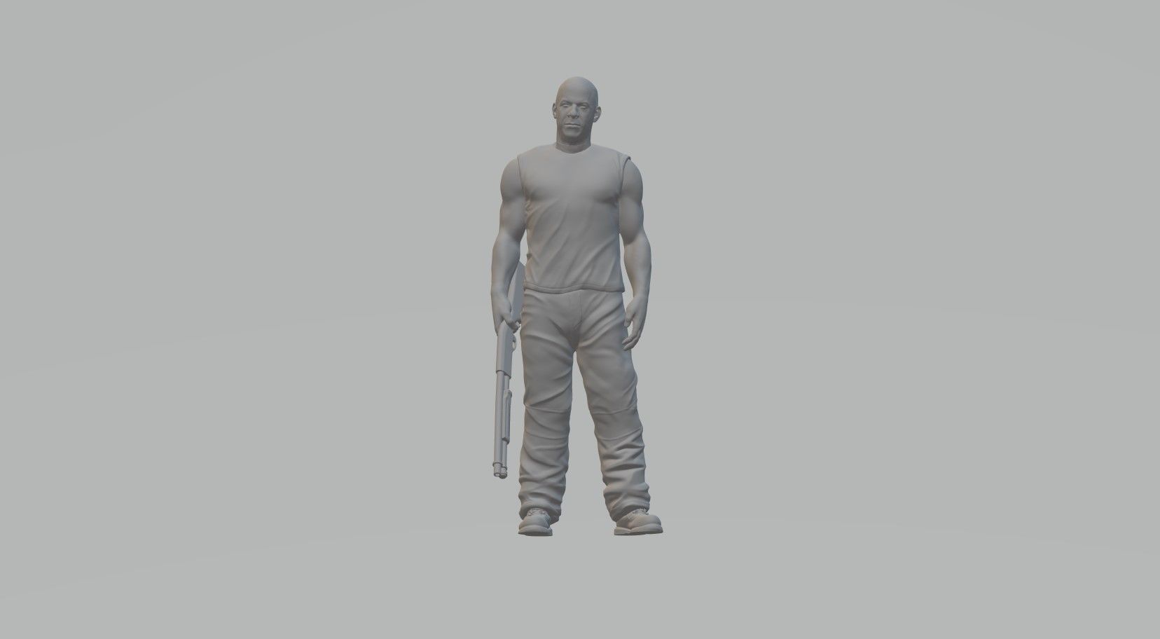 Dominic Toretto Vin Diesel Fast and Furious 3D model 3D printable ...