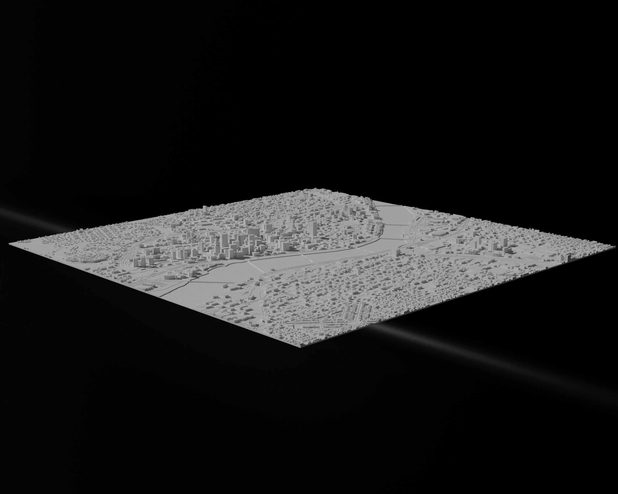 Portland 3D Printing stl file 3D Model of Portland 3D model 3D ...