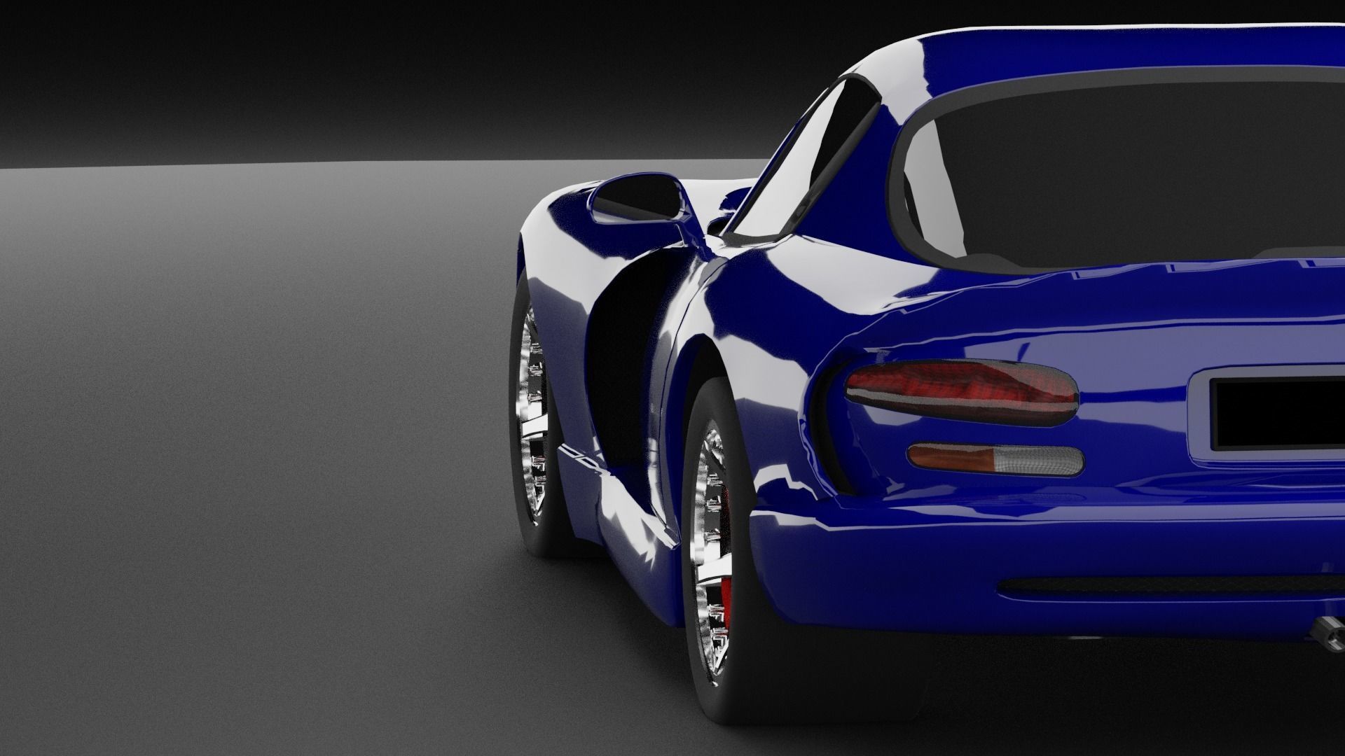 3D model Dodge Viper PBR 3d Model VR / AR / low-poly | CGTrader