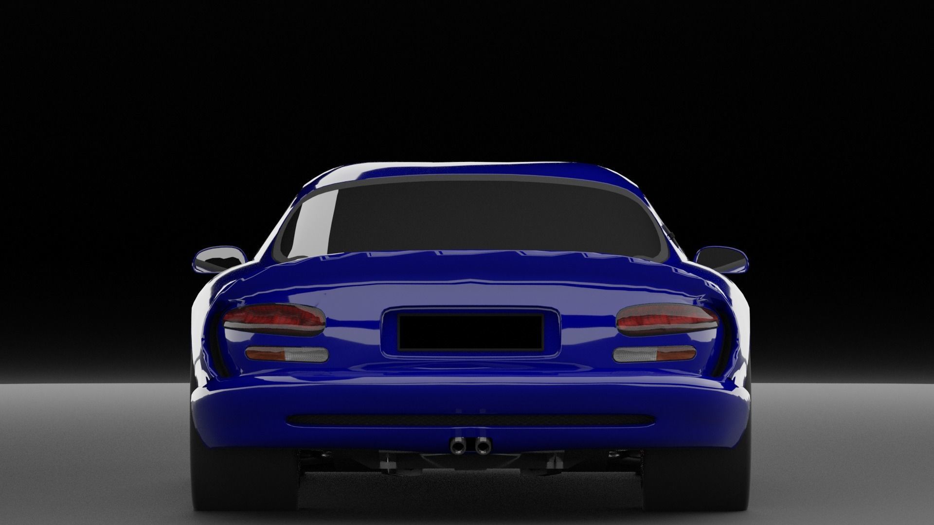 3D model Dodge Viper PBR 3d Model VR / AR / low-poly | CGTrader