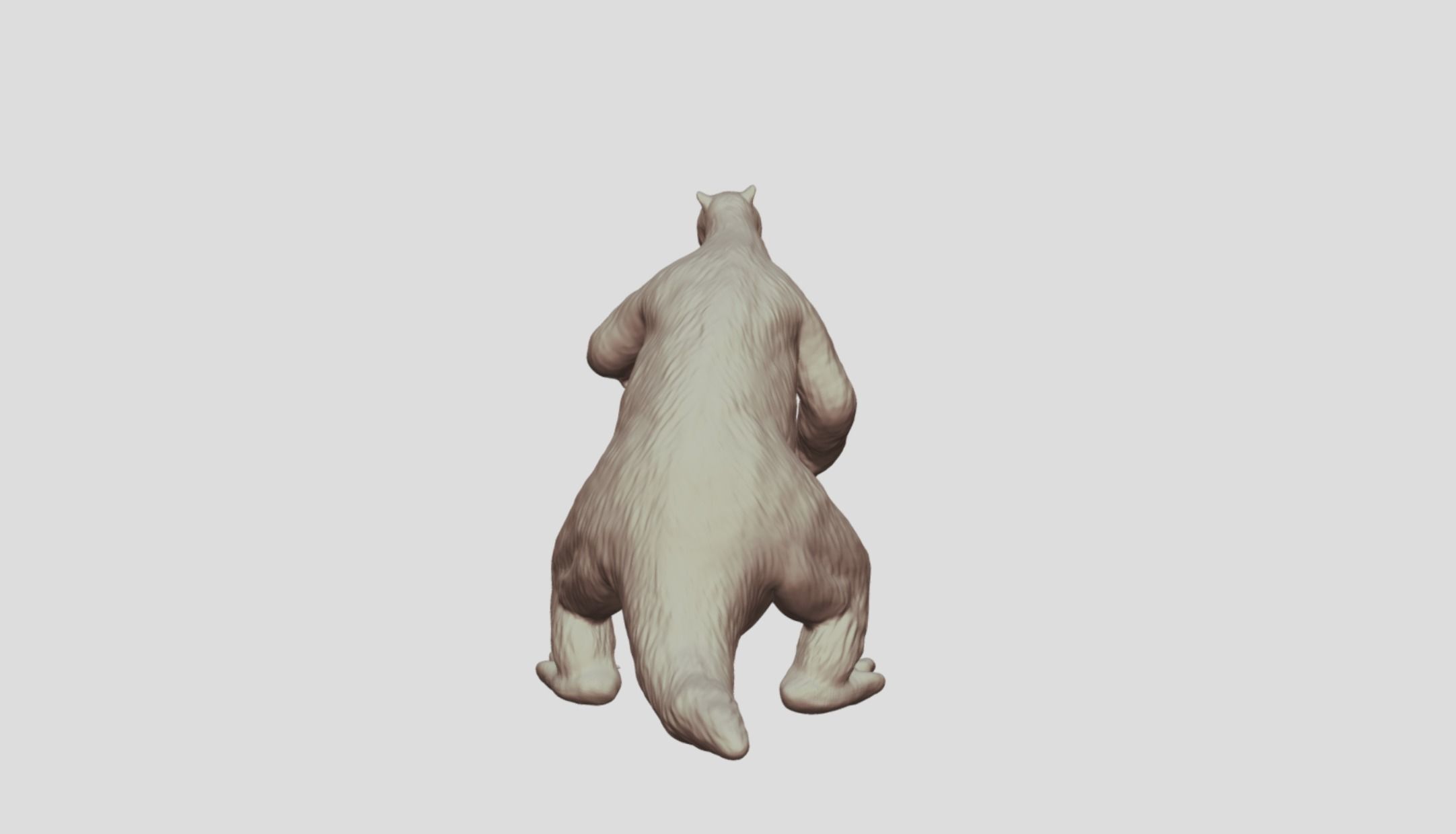 Realistic Megatherium basemesh 3D model 3D printable | CGTrader
