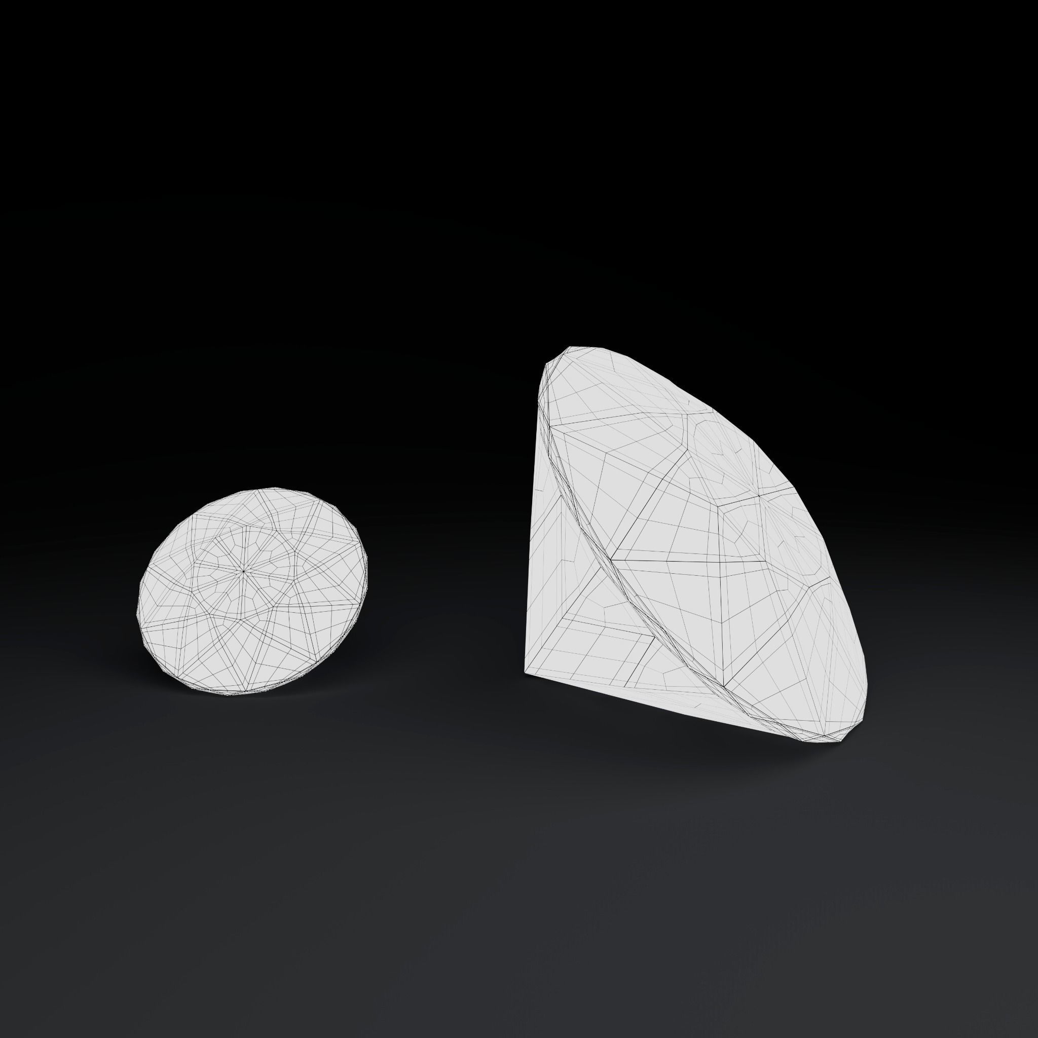 Realistic Diamond free 3D model | CGTrader