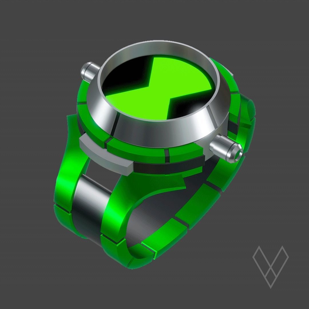 Alien Force Omnitrix 3D model 3D printable | CGTrader