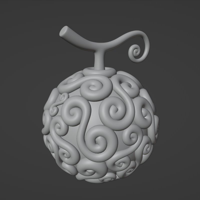 gomu gomu no mi - devils fruit from one piece 3D model | CGTrader
