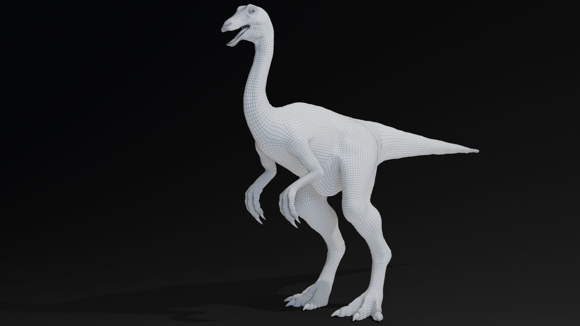 3D model Gallimimus Unity Project VR / AR / low-poly | CGTrader