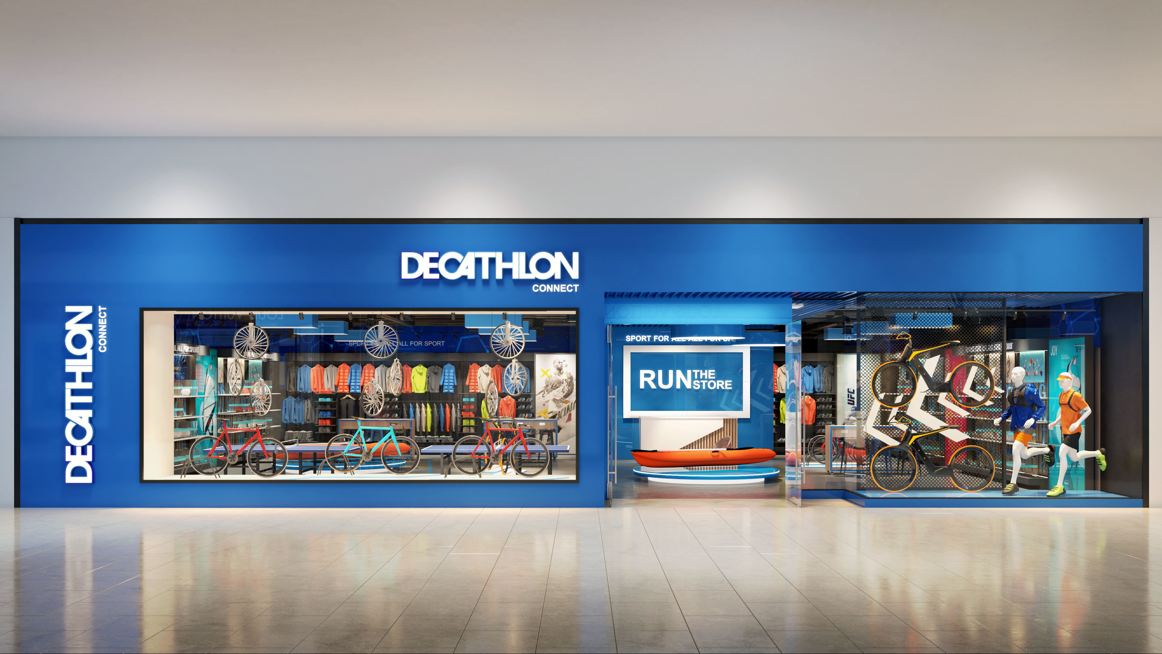 Decathlon Sports Store 3D Store 3D model | CGTrader