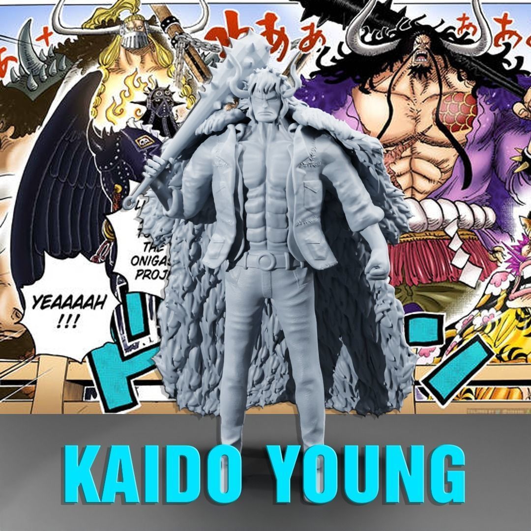 KAIDO YOUNG YOKO - ONE PIECE - 3D PRINT 3D model 3D printable | CGTrader