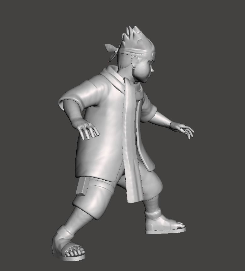 Choji genin 3D Model 3D model 3D printable | CGTrader