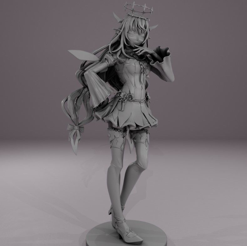 Hololive Irys Figure free 3D model 3D printable | CGTrader