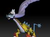 Pokemon Paradox Ancient Raikou Raging Bolt 3D model 3D printable | CGTrader